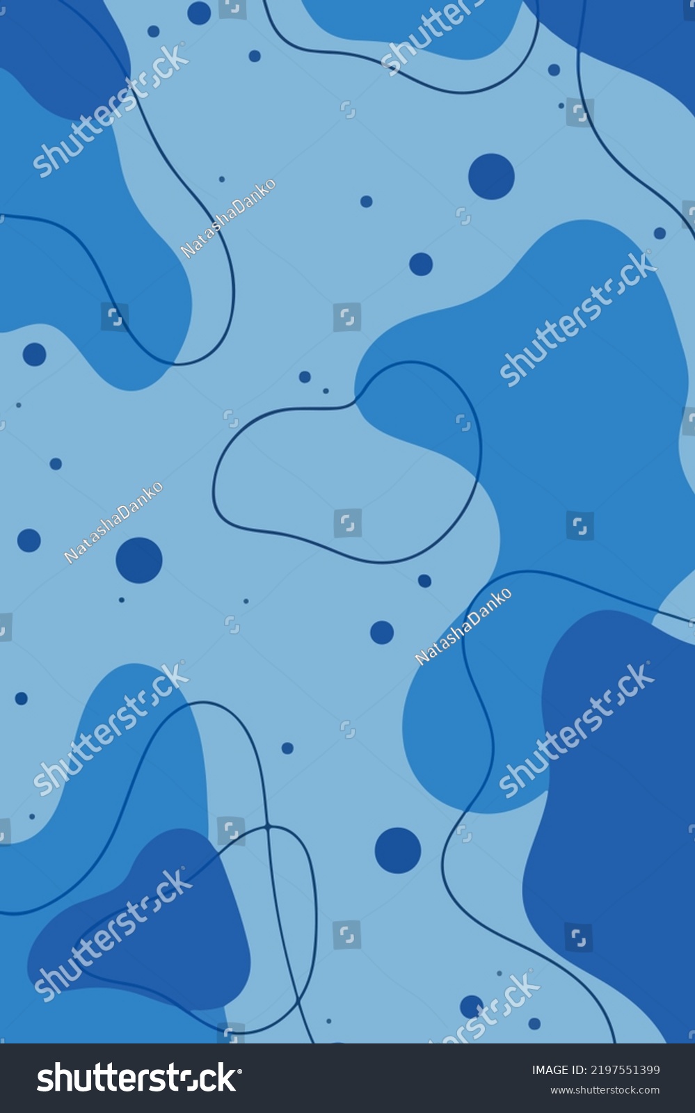 Backgrounds Vector Pattern Blue Abstract Streaks Stock Vector Royalty