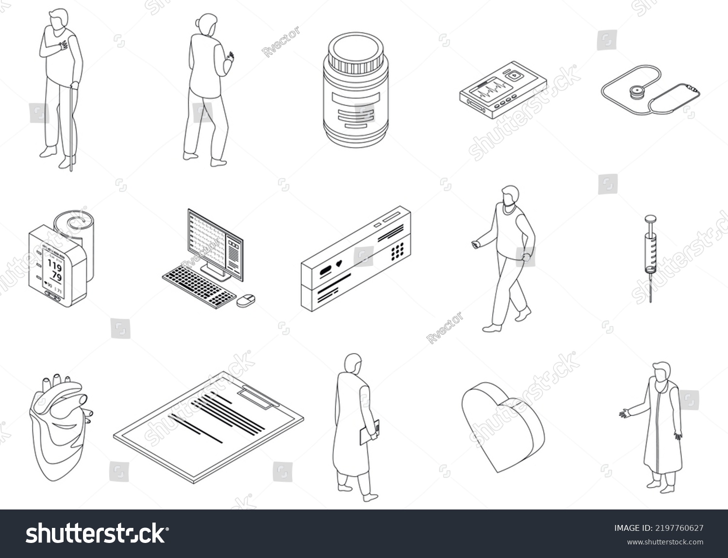 Cardiologist Icons Set Isometric Set Cardiologist Stock Vector (Royalty ... Cardiologist Icons Set Isometric Set Cardiologist Stock Vector (Royalty ...