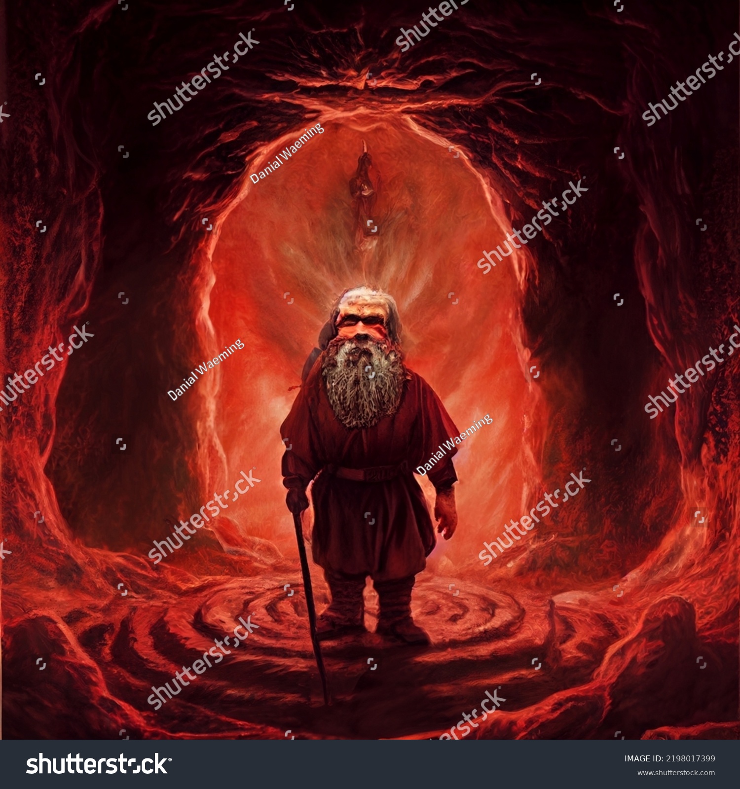 Dwarf Guarding Gates Hell Stock Illustration 2198017399 | Shutterstock Dwarf Guarding Gates Hell Stock Illustration 2198017399 | Shutterstock