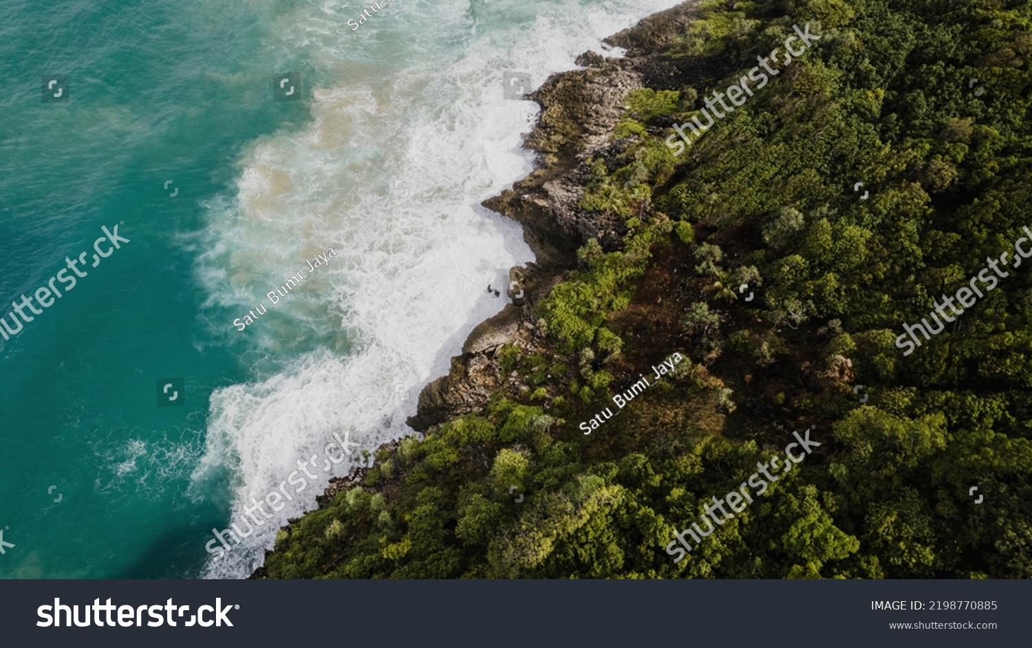Aerial Photography Sea Wave Crashes Cliff Stock Photo 2198770885 ... Aerial Photography Sea Wave Crashes Cliff Stock Photo 2198770885 ...
