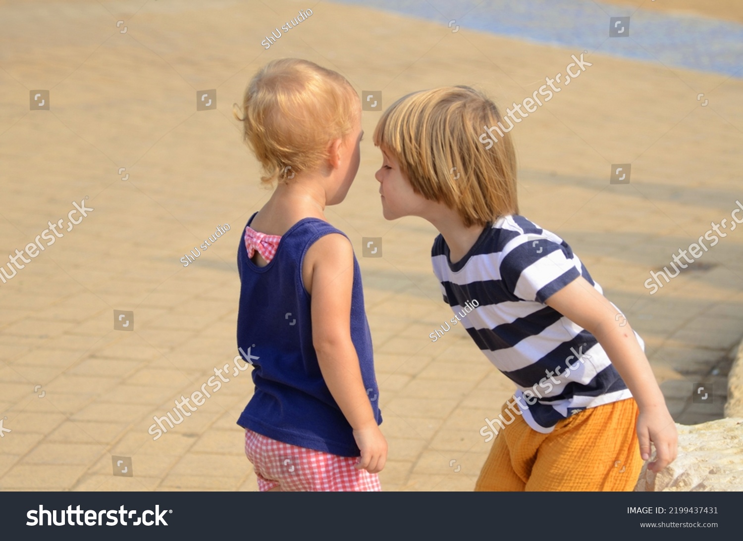 Little Boy Girl Brother Sister Walking Stock Photo 2199437431 ... Little Boy Girl Brother Sister Walking Stock Photo 2199437431 ...