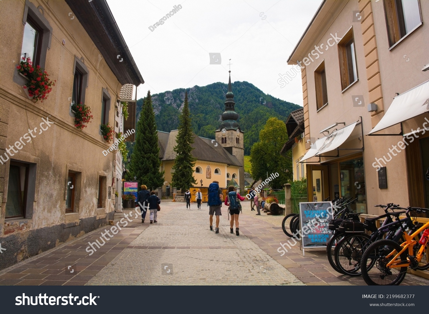 Kranjska Gora Slovenia August 20th 2022 Stock Photo 2199682377 ... Kranjska Gora Slovenia August 20th 2022 Stock Photo 2199682377 ...