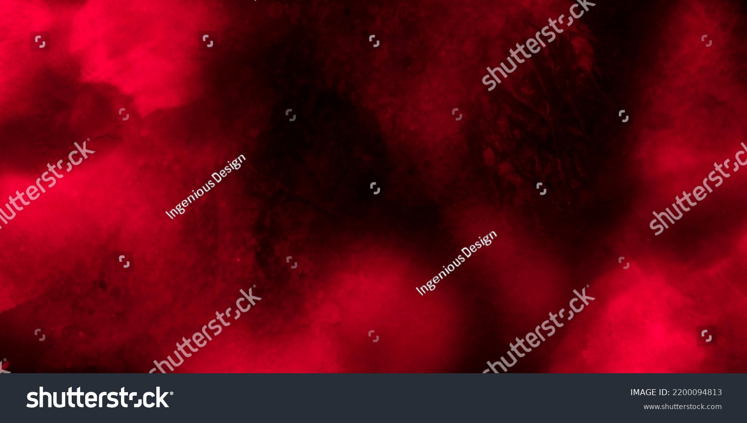 Abstract Red Background Black Grunge Background Stock Illustration