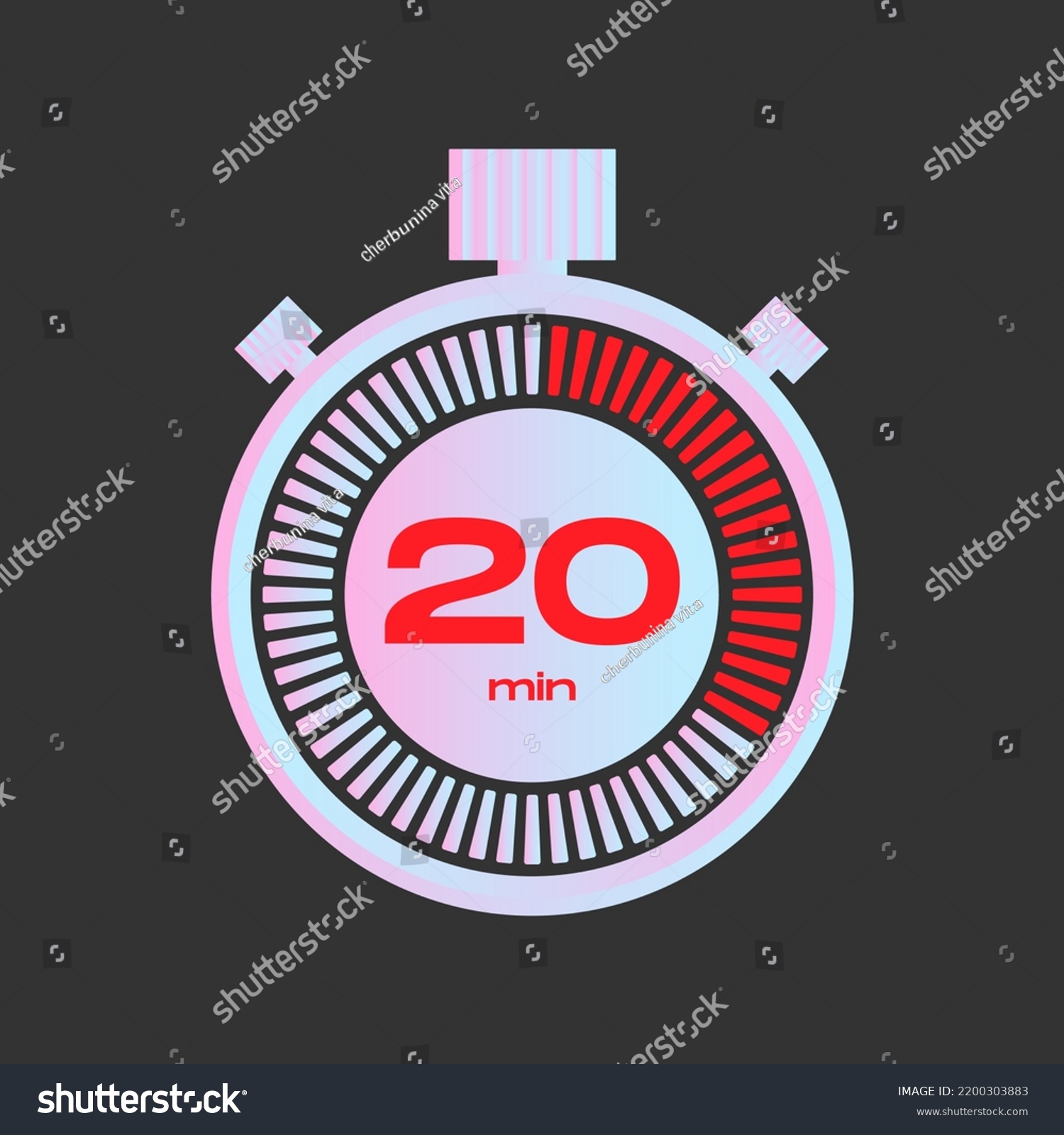 20 Minutes Timer Stopwatch Symbol Flat Stock Vector (Royalty Free ... 20 Minutes Timer Stopwatch Symbol Flat Stock Vector (Royalty Free ...