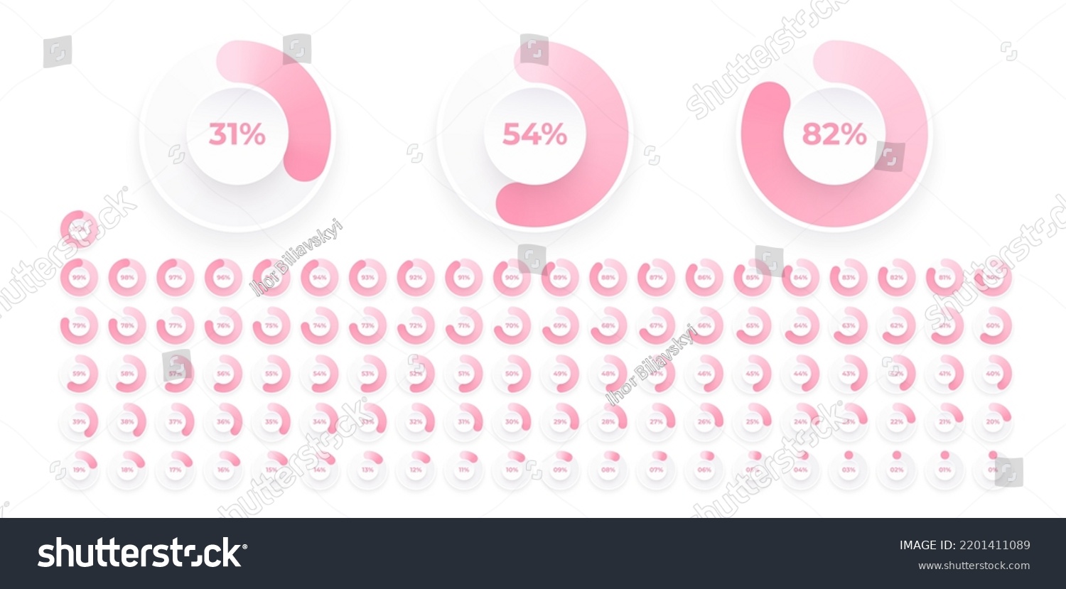 Loading Indicator Progress Bar Percentage Meter Stock Vector (Royalty ... Loading Indicator Progress Bar Percentage Meter Stock Vector (Royalty ...