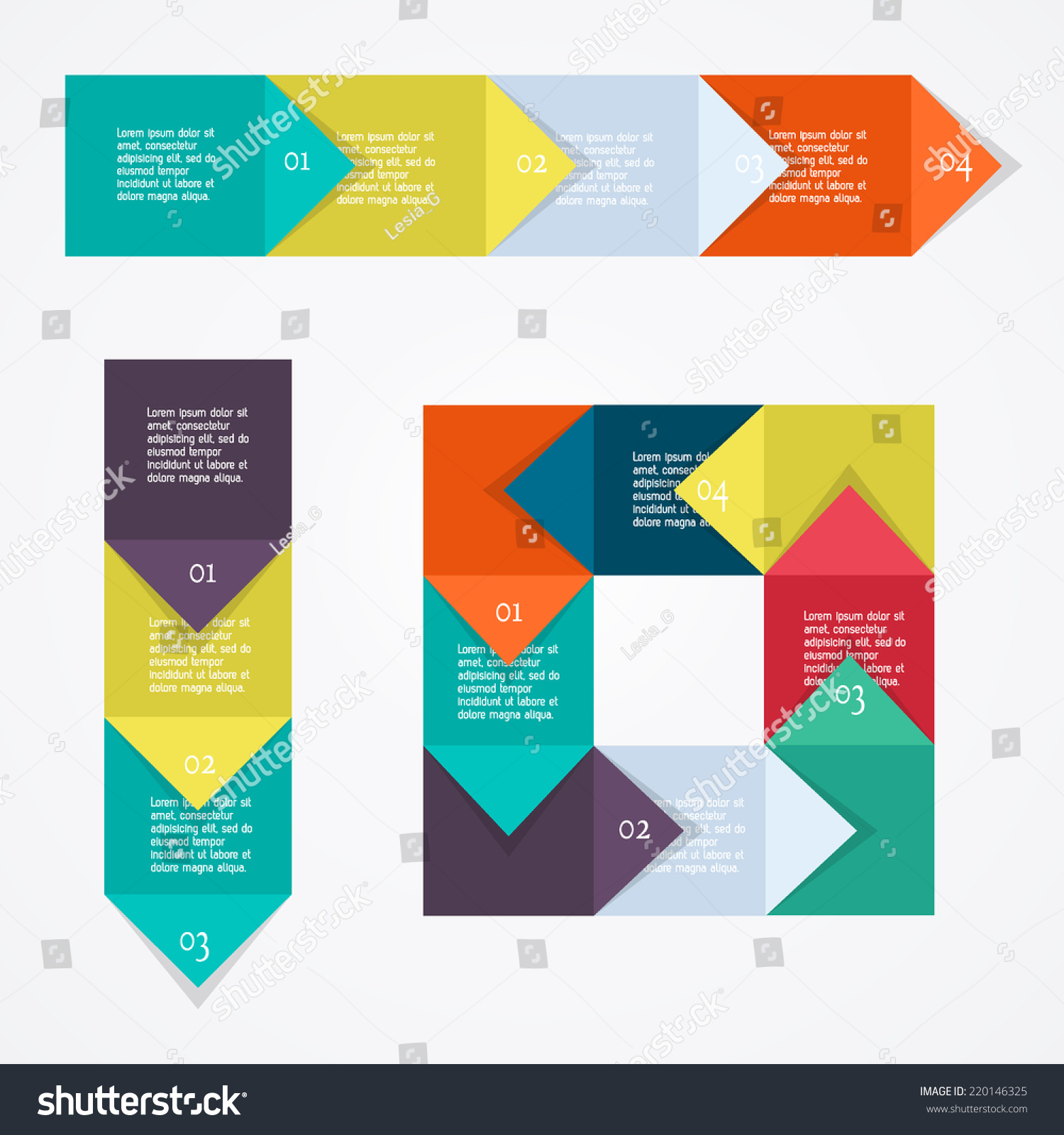 Vektor Stok Process Chart Module Vector Illustration (Tanpa Royalti ...
