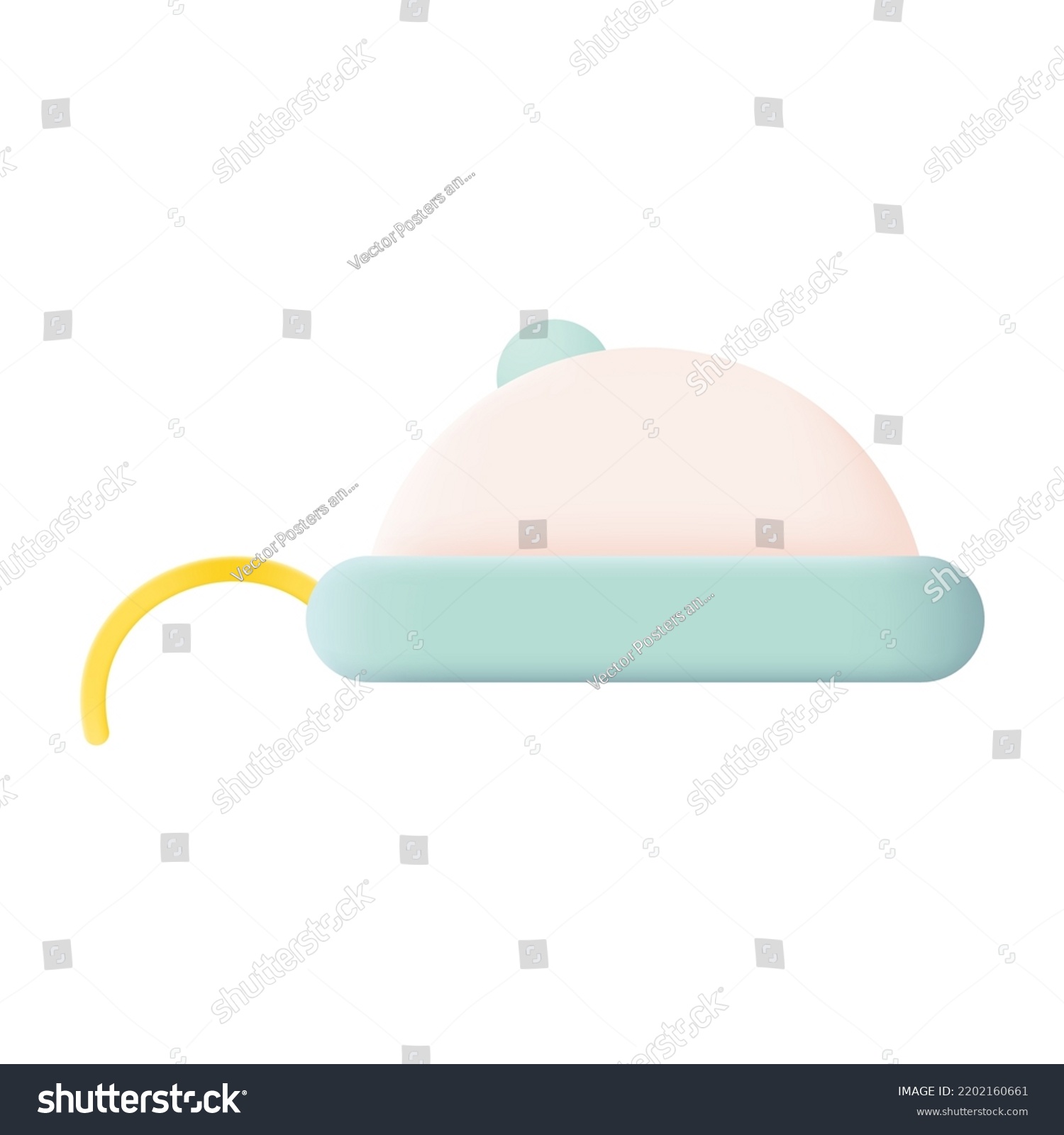 Device Pc Mouse 3d Icon Vector Stock Vector (Royalty Free) 2202160661 ...