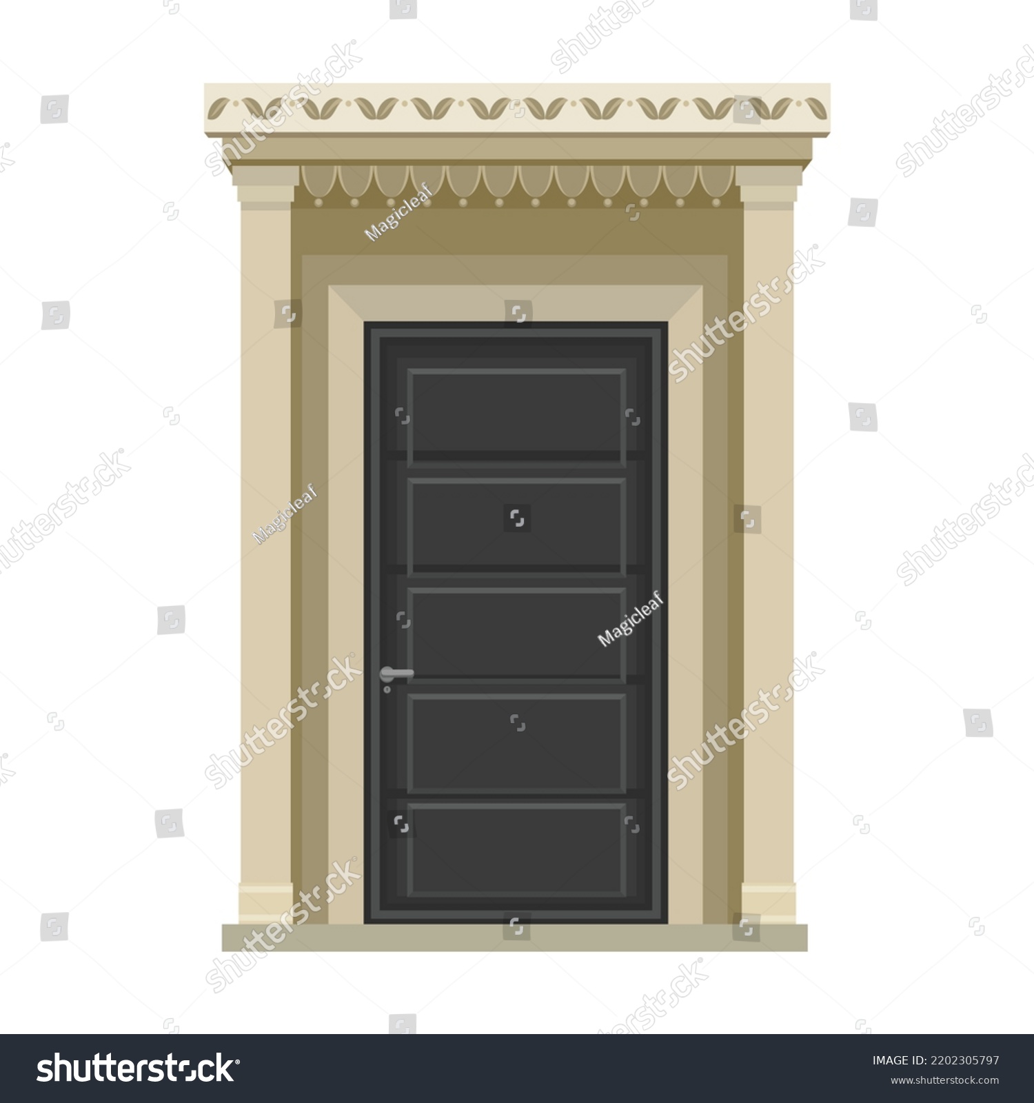 Door Wooden Vector Cartoon Icon Vector Stock Vector (Royalty Free ... Door Wooden Vector Cartoon Icon Vector Stock Vector (Royalty Free ...
