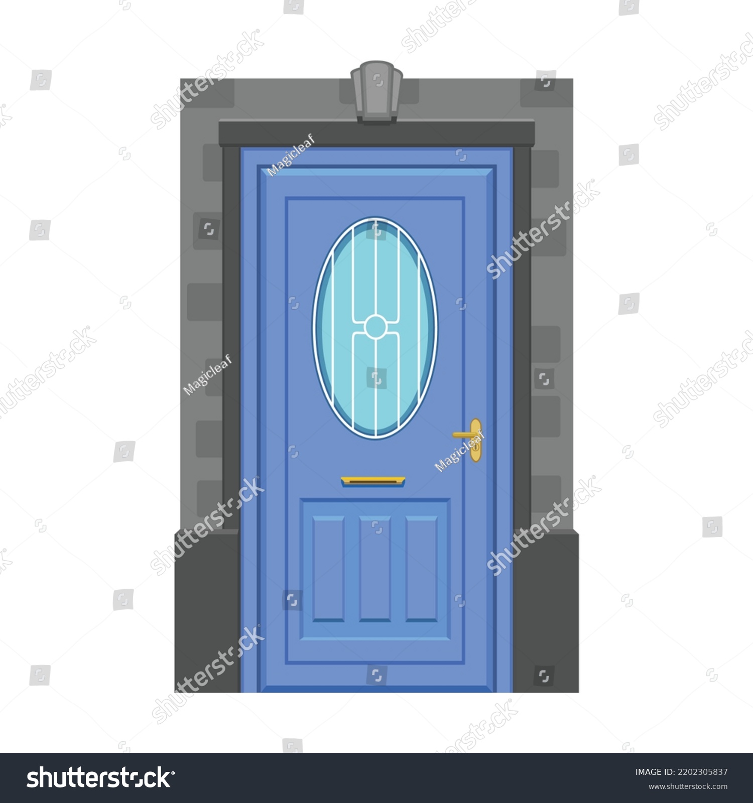 Door Wooden Vector Cartoon Icon Vector Stock Vector (Royalty Free ... Door Wooden Vector Cartoon Icon Vector Stock Vector (Royalty Free ...