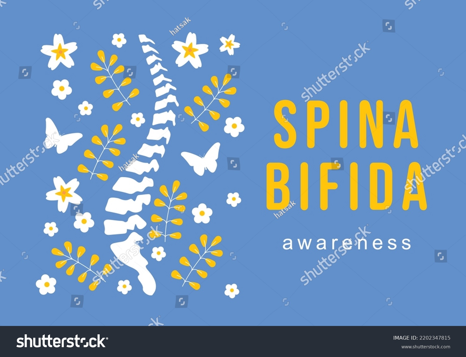 Spina Bifida Awareness Month Vector Illustration Stock Vector Royalty