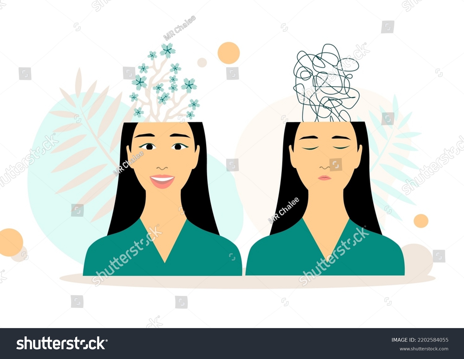 Mental Health Care Treatment Vector Illustration Stock Vector (Royalty ... Mental Health Care Treatment Vector Illustration Stock Vector (Royalty ...