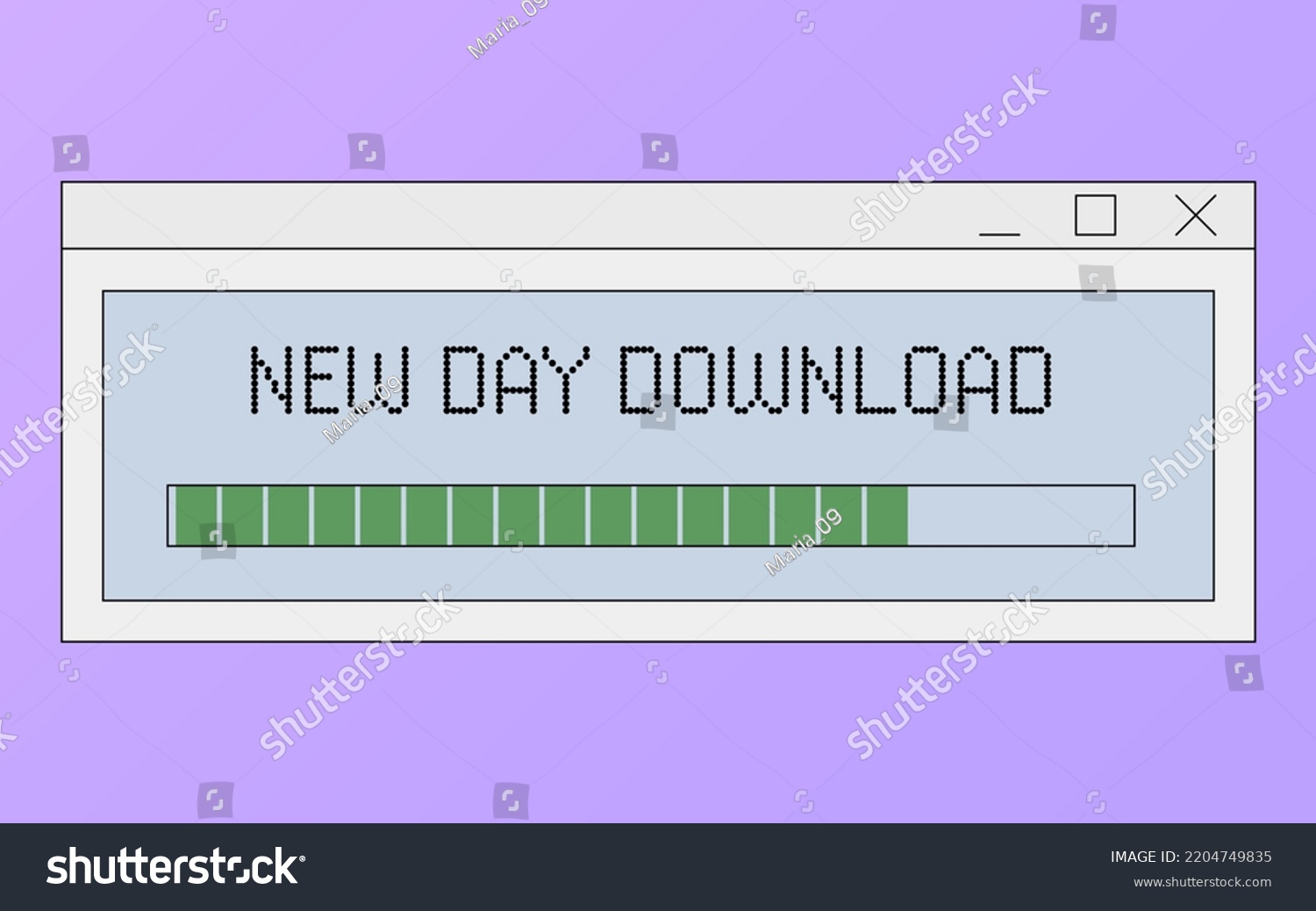 Vector Retro Loading Window Nostalgic Ui Stock Vector (Royalty Free ... Vector Retro Loading Window Nostalgic Ui Stock Vector (Royalty Free ...
