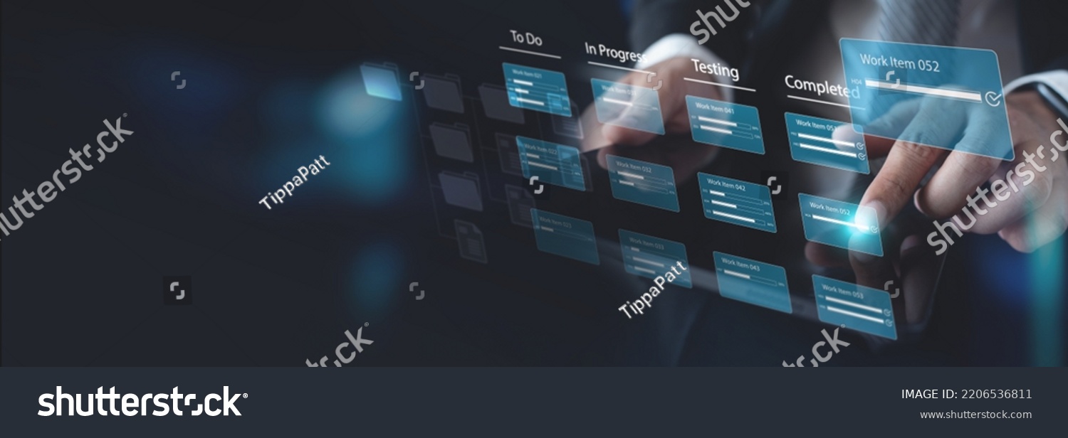 Agile Software Development Business Developer Using Stock Photo ... Agile Software Development Business Developer Using Stock Photo ...
