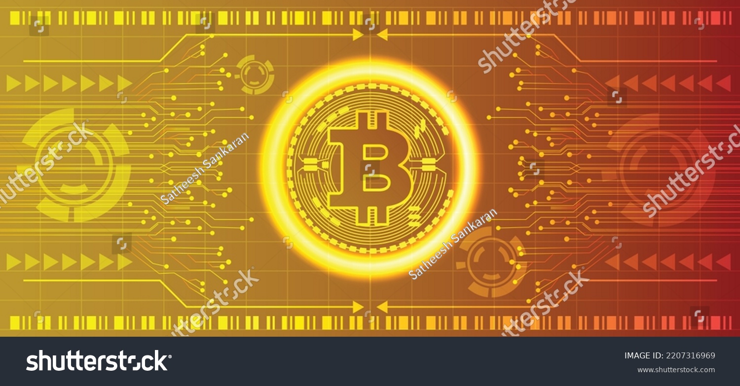 Bitcoin Btc Virtual Currency Based On Stock Vector (Royalty Free ... Bitcoin Btc Virtual Currency Based On Stock Vector (Royalty Free ...