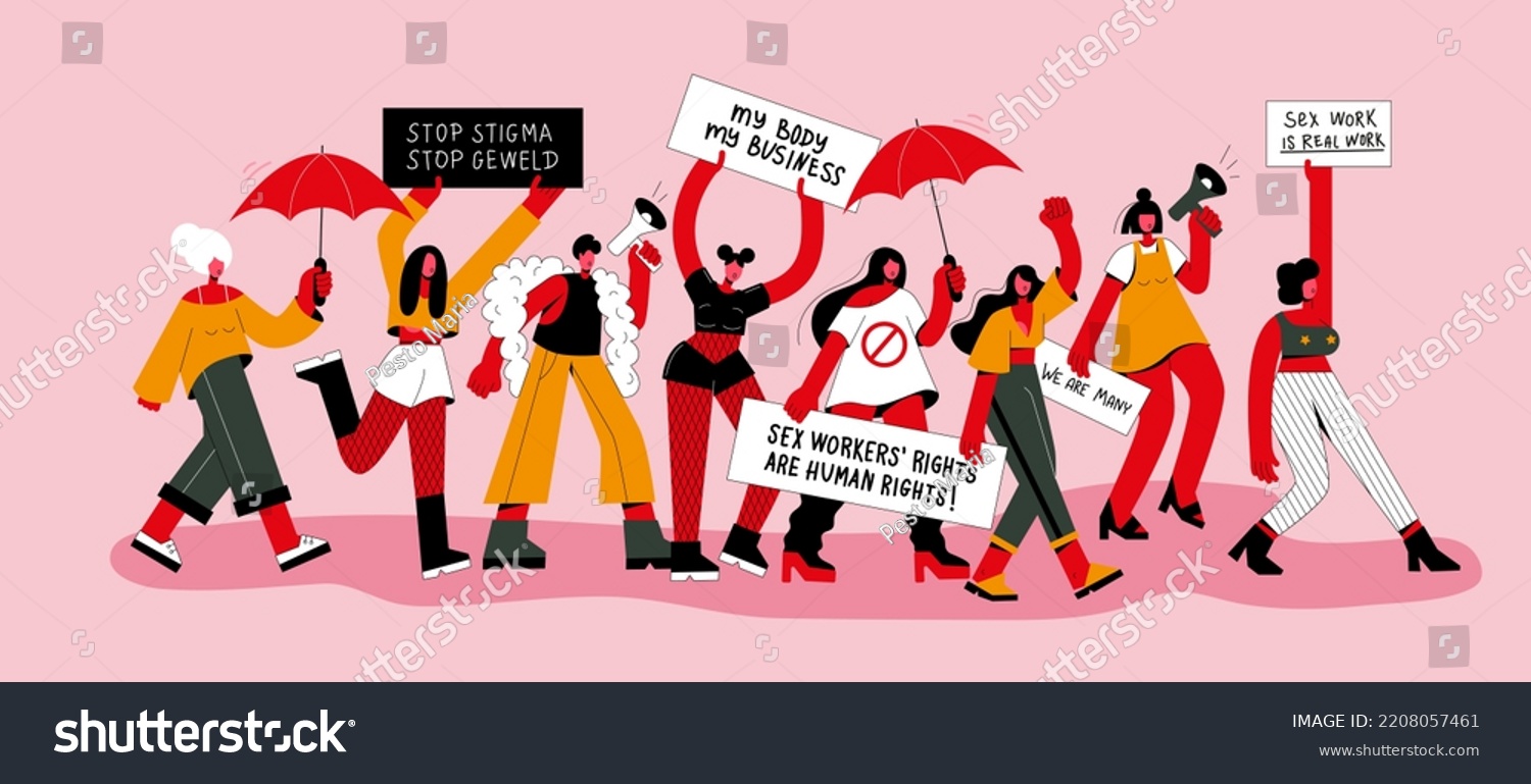 International Day End Violence Against Sex Stock Vector Royalty Free