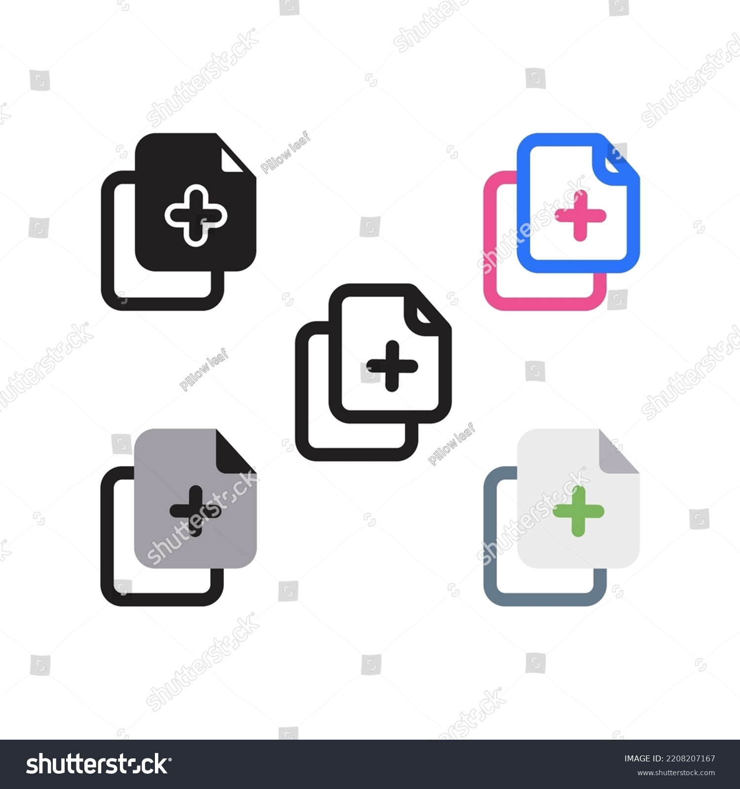 Add File Icon Pack Version Stock Vector (Royalty Free) 2208207167 ... Add File Icon Pack Version Stock Vector (Royalty Free) 2208207167 ...