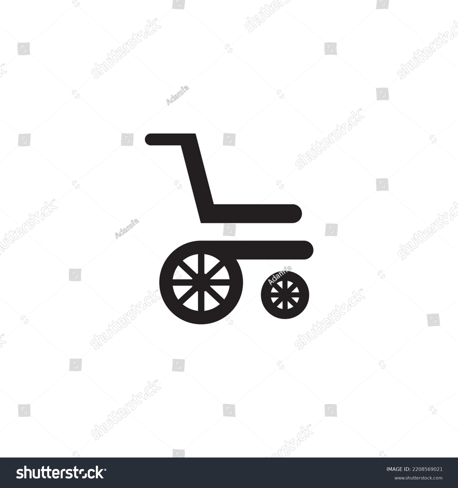 Wheel Chair Icon Logo Template Vector Stock Vector (Royalty Free ... Wheel Chair Icon Logo Template Vector Stock Vector (Royalty Free ...