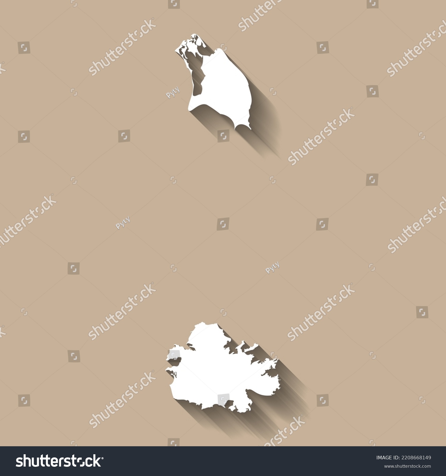 Antigua Barbuda Vector Country Map Silhouette Stock Vector (Royalty ... Antigua Barbuda Vector Country Map Silhouette Stock Vector (Royalty ...
