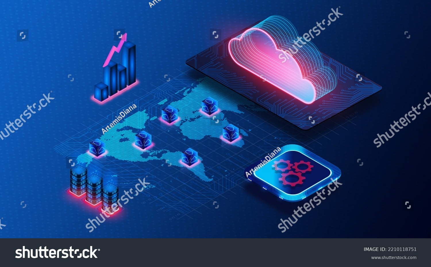 Hyperscaler Cloud Service Provider Concept Hyperscale Stock ... Hyperscaler Cloud Service Provider Concept Hyperscale Stock ...