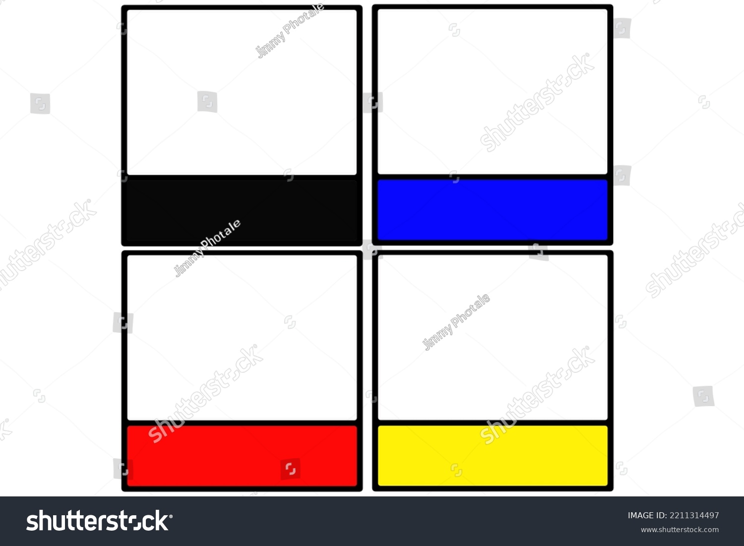 Blank Grid Frame Inserting Text Stock Illustration 2211314497 Shutterstock