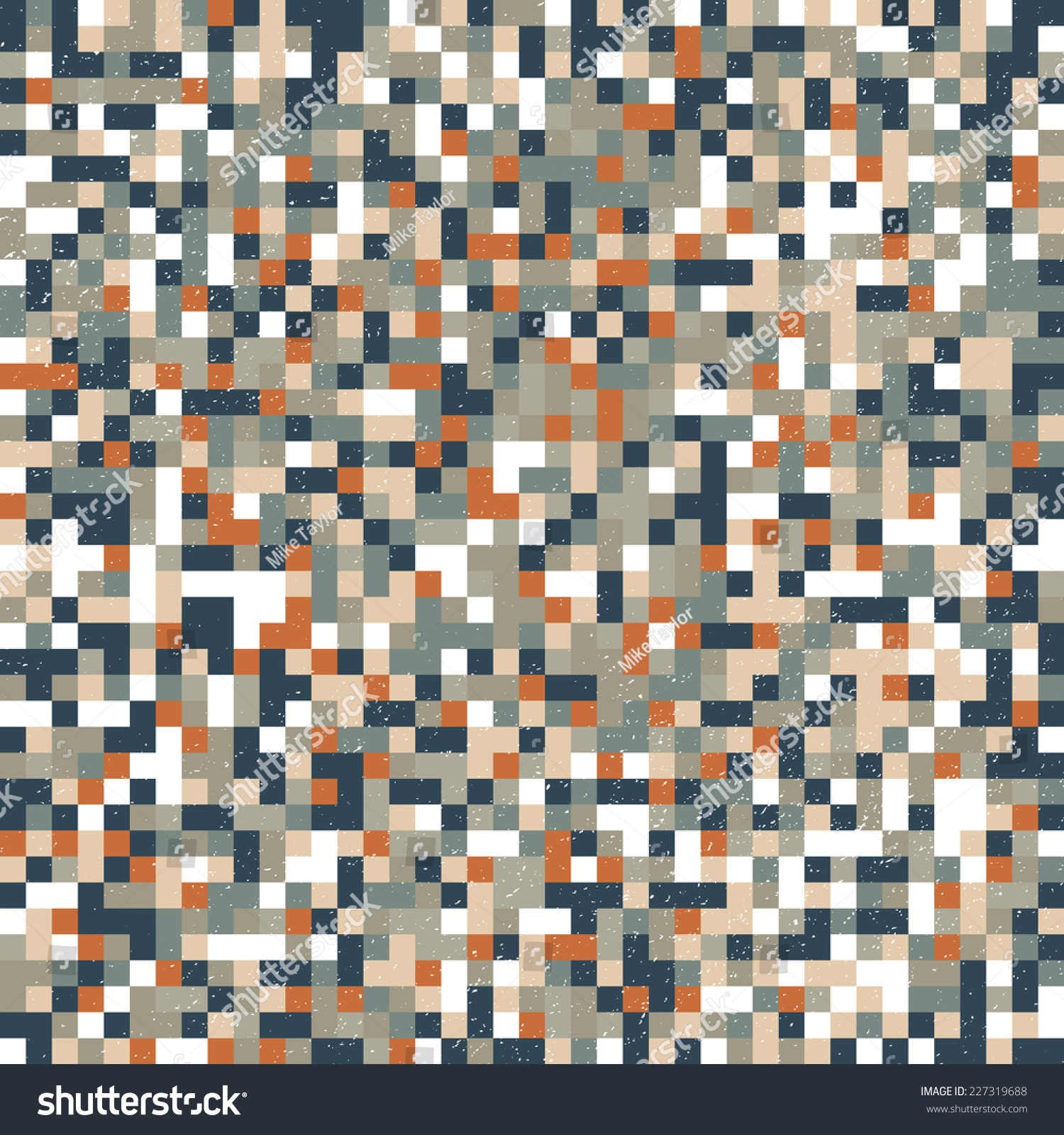 Pixel Art Style Background Grunge Texture Stock Vector Royalty Free 227319688 Shutterstock
