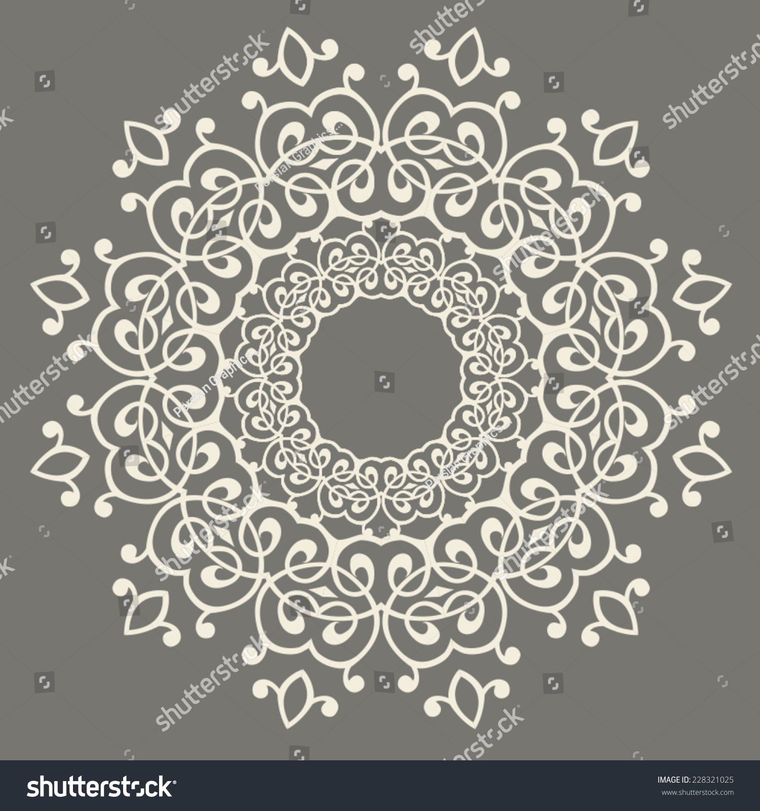 Arabic Design Circular Border Stock Vector (Royalty Free) 228321025 ... Arabic Design Circular Border Stock Vector (Royalty Free) 228321025 ...