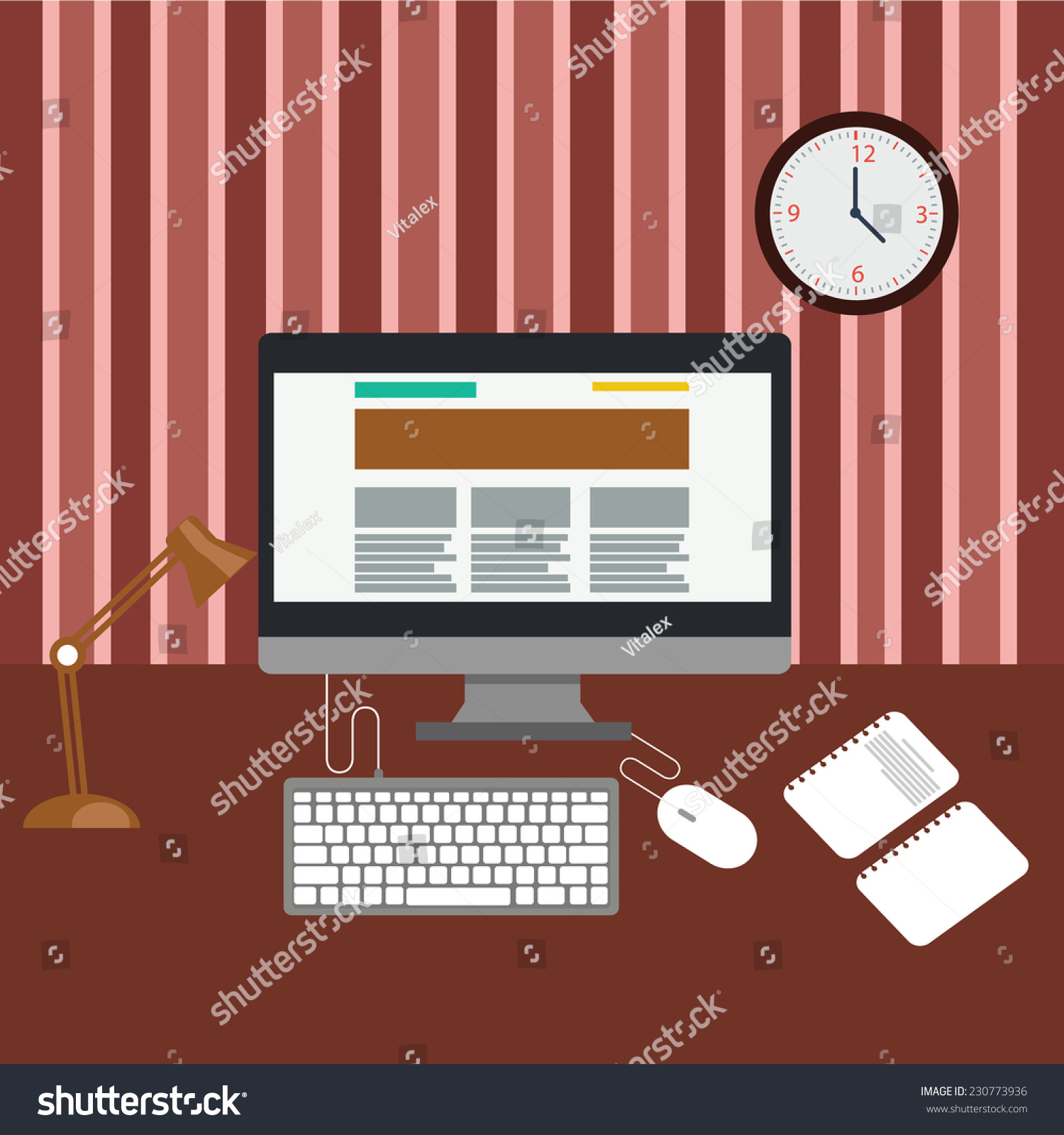 Programming Coding Website Development Web Design Stock Vector Royalty Free 230773936