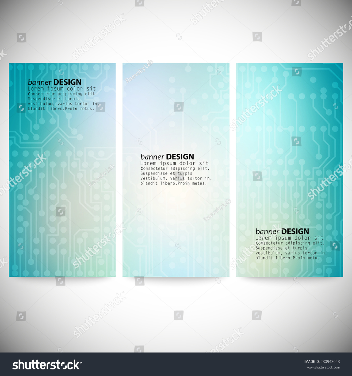Microchip Background Electronics Circuit Eps10 Vector Stock Vector Royalty Free 230943043