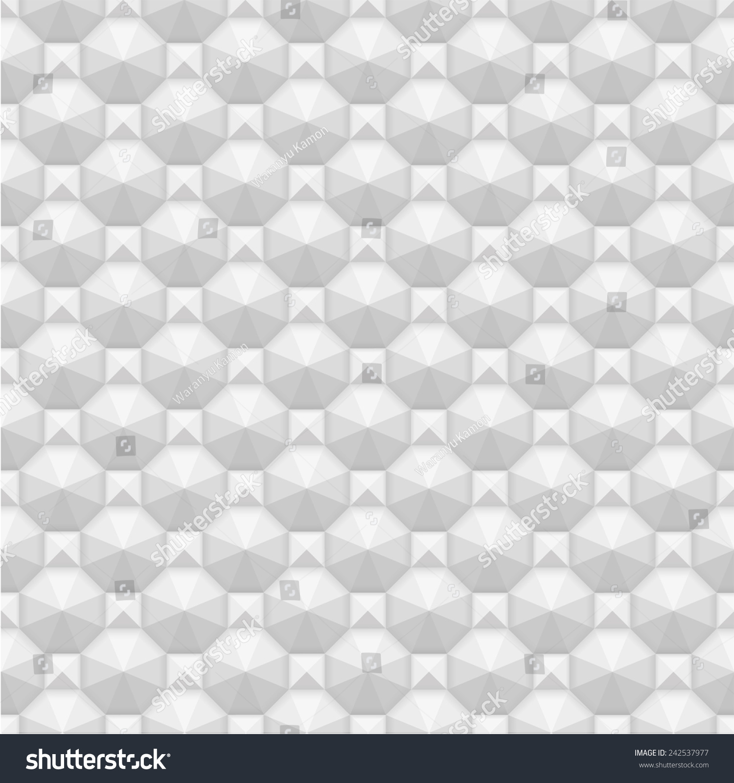 Octagon Pattern Backgroundvector Illustration Stock Vector (Royalty ...