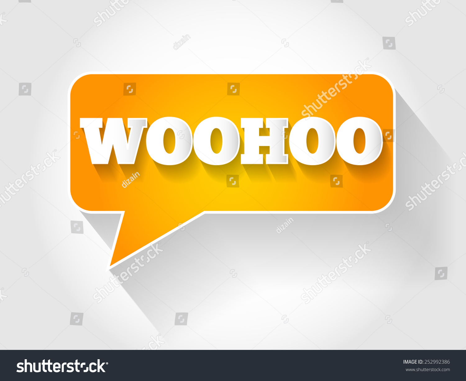 Woohoo Text Message Bubble Business Concept Stock Vector (Royalty Free ... Woohoo Text Message Bubble Business Concept Stock Vector (Royalty Free ...