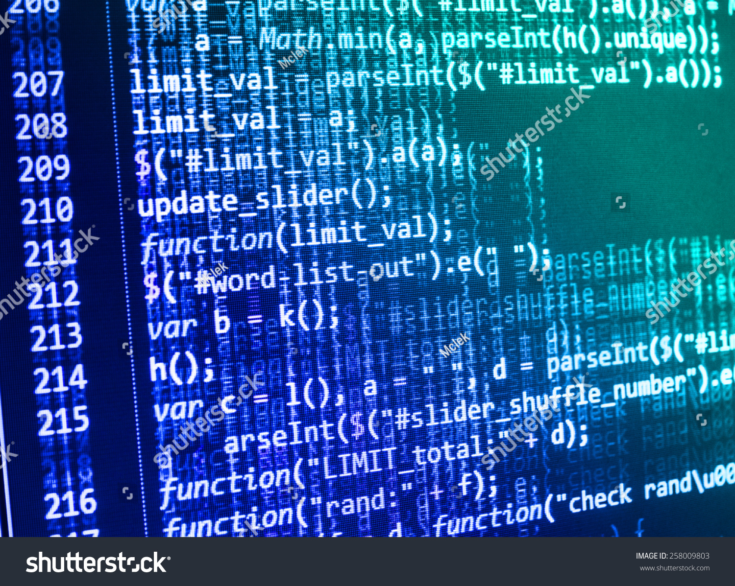 Computer Code Script Functiondigital Technology Background Stock Photo ...