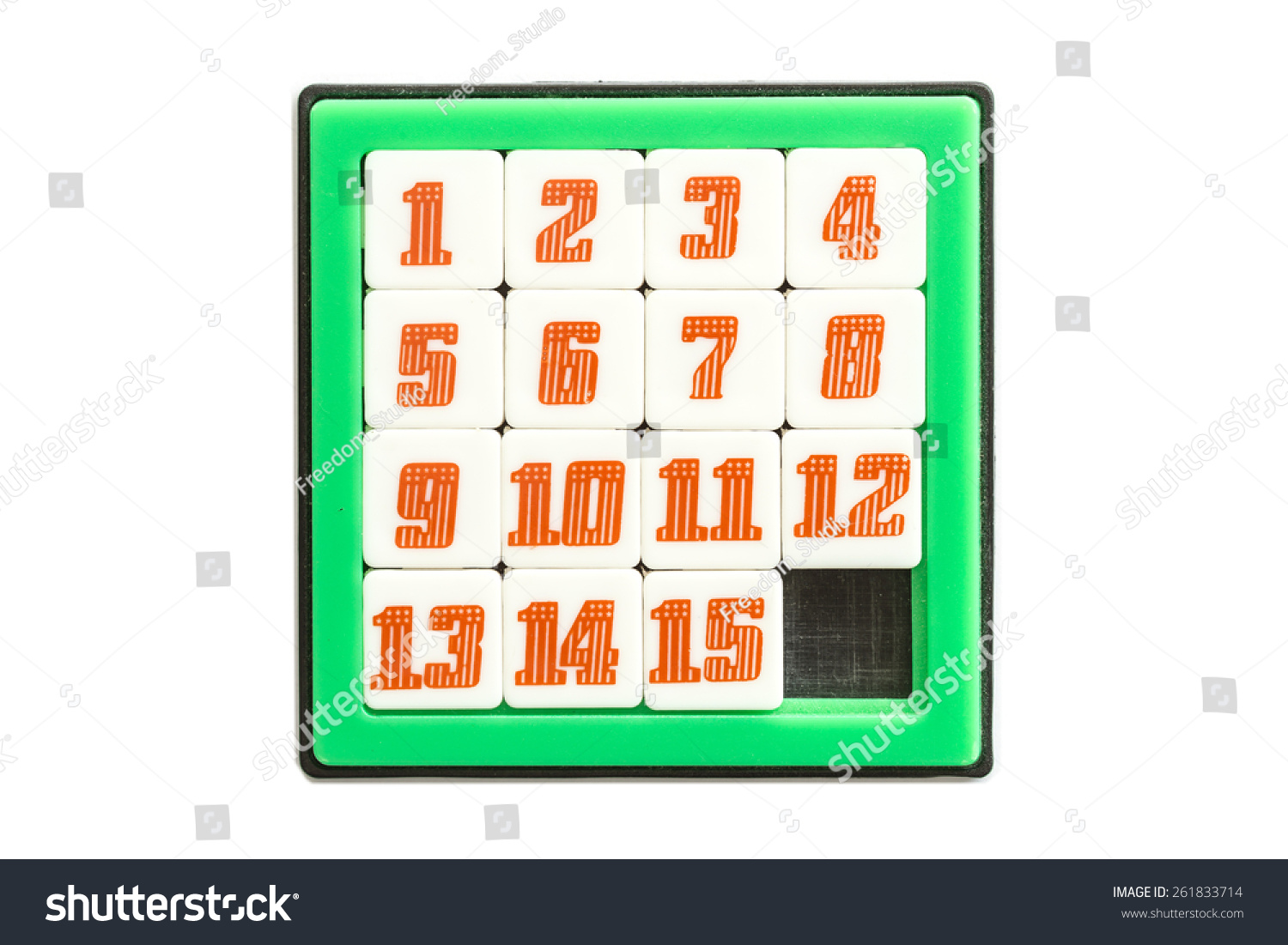 Number Slider Puzzle Isolated On White Stock Photo 261833714 | Shutterstock Number Slider Puzzle Isolated On White Stock Photo 261833714 | Shutterstock