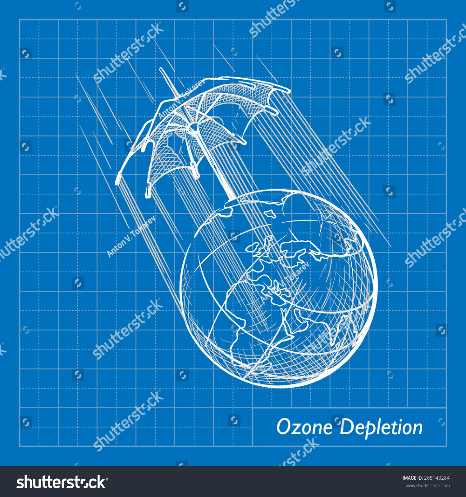Ozone Layer Degradation One Most Acute Stock Vector (Royalty Free ... Ozone Layer Degradation One Most Acute Stock Vector (Royalty Free ...