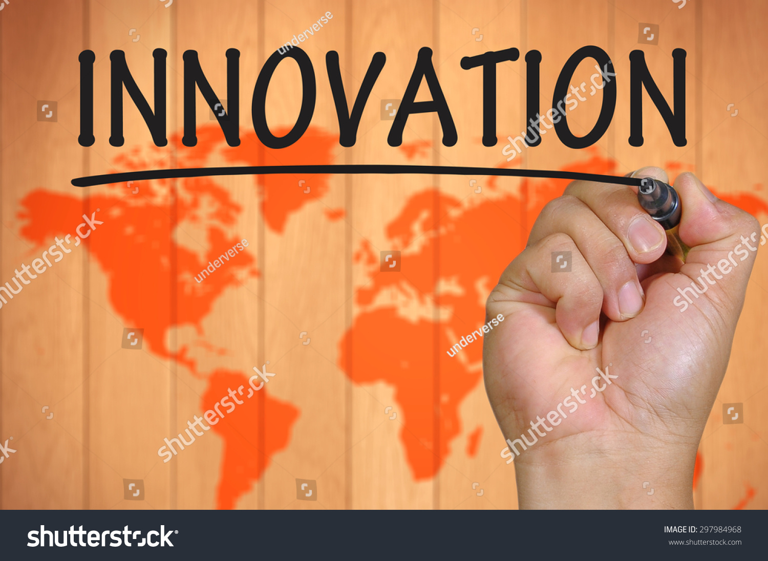 Hand Writing Innovation Stock Photo 297984968 | Shutterstock Hand Writing Innovation Stock Photo 297984968 | Shutterstock