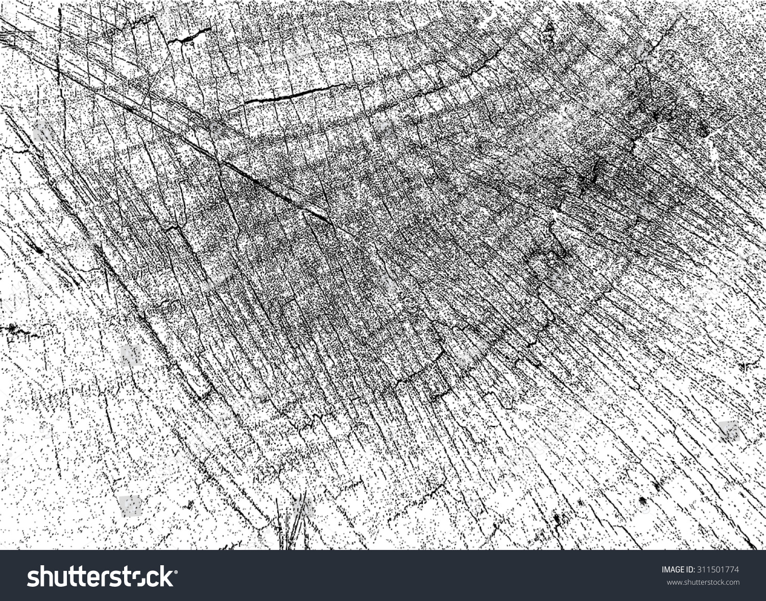 Tree Circle Texture Vector Distressed Background Stock Vector (Royalty ...