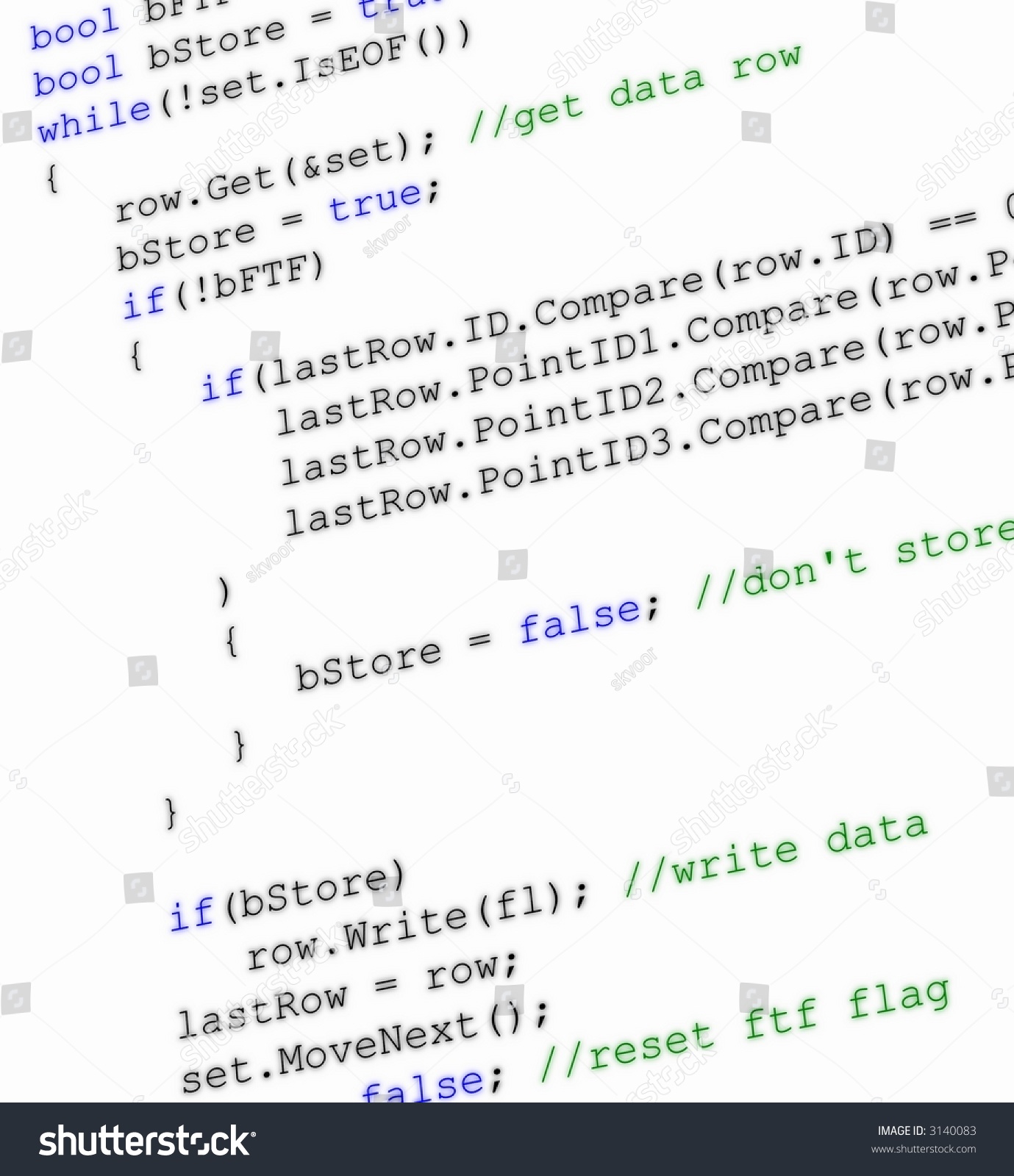 Programming Source Code Background Highlighted Syntax Stock ...