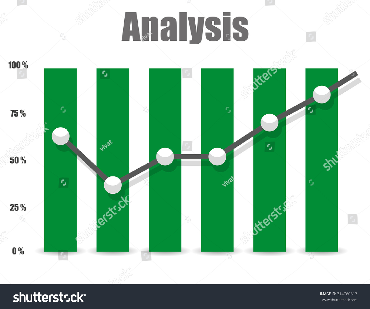 Business Analysis Symbol Icon Chart Shadow Stock Illustration 314760317 Shutterstock