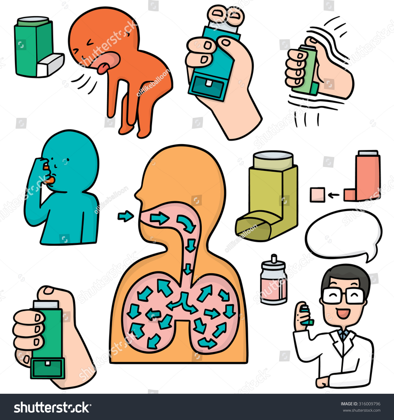 Vector Set Inhalation Medicine Stock Vector (Royalty Free) 316009796 ... Vector Set Inhalation Medicine Stock Vector (Royalty Free) 316009796 ...