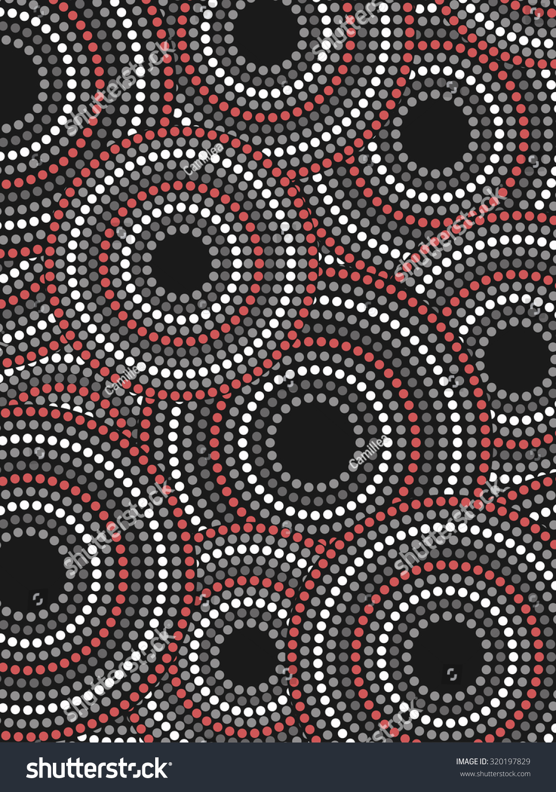 Vector Aboriginal Dotted Pattern Background Stock Vector (Royalty Free ... Vector Aboriginal Dotted Pattern Background Stock Vector (Royalty Free ...