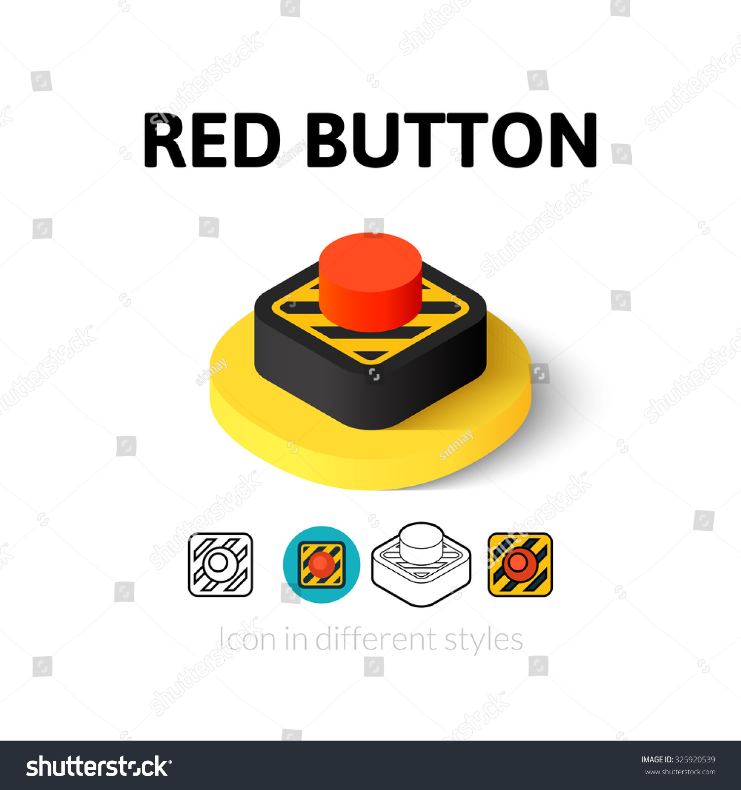 Red Button Icon Vector Symbol Flat Stock Vector (Royalty Free ... Red Button Icon Vector Symbol Flat Stock Vector (Royalty Free ...