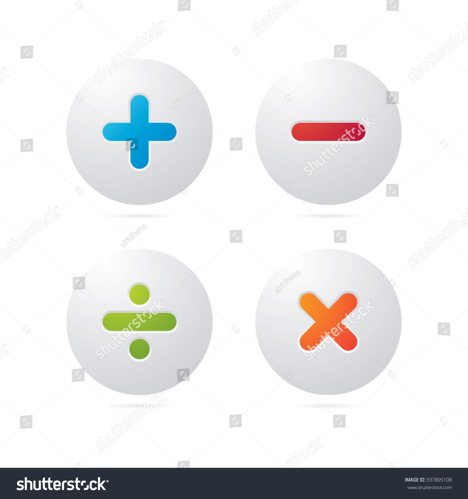 Mathematical Symbols Add Subtract Multiply Divide 스톡 벡터(로열티 프리 ... Mathematical Symbols Add Subtract Multiply Divide 스톡 벡터(로열티 프리 ...