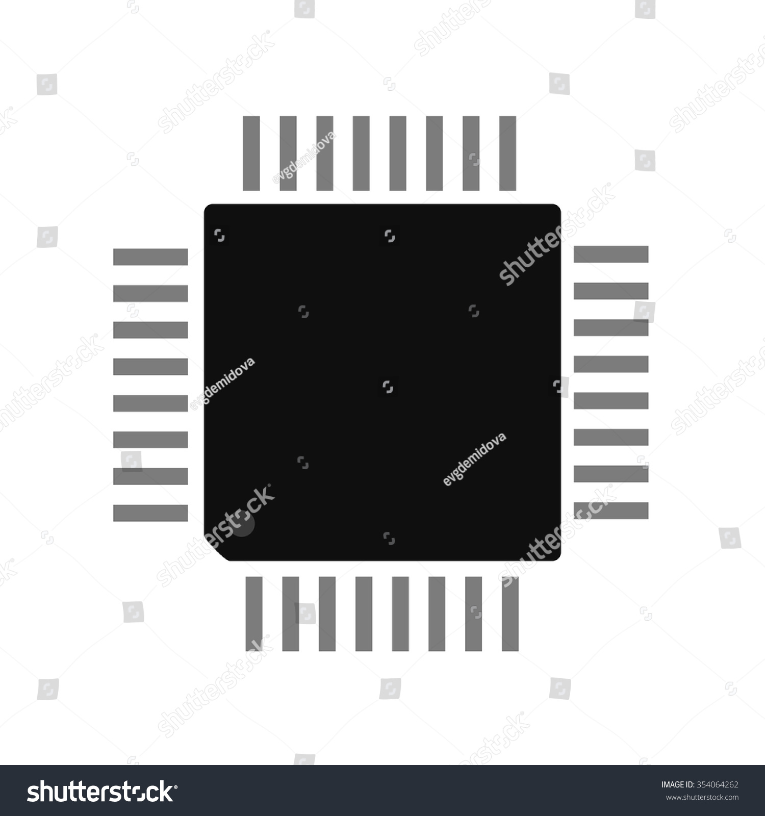 Microcontroller Cpu Processor Tracks Isolated On Stock Vector (Royalty ... Microcontroller Cpu Processor Tracks Isolated On Stock Vector (Royalty ...