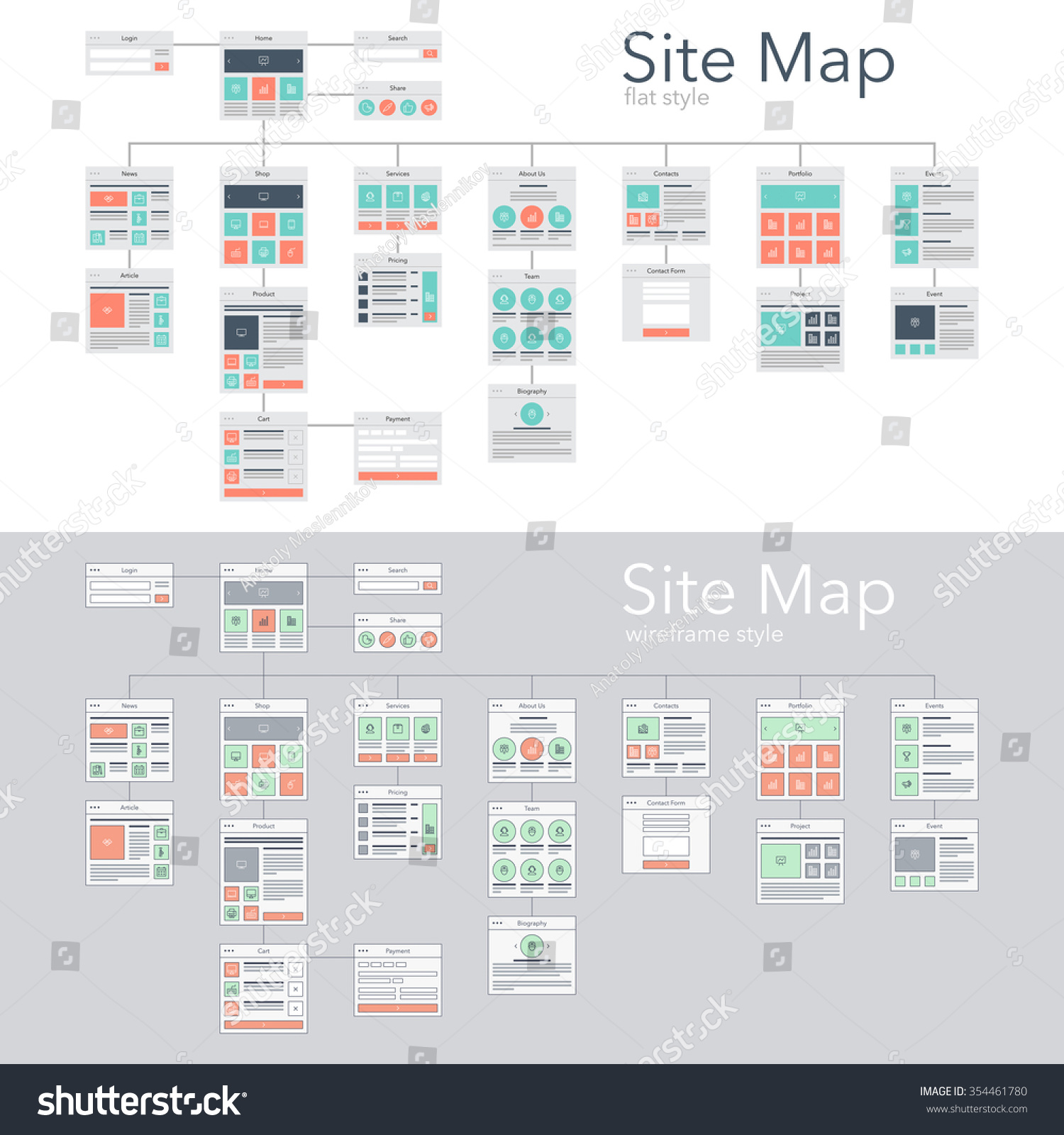 8,819 Website Site Flow Images, Stock Photos & Vectors | Shutterstock