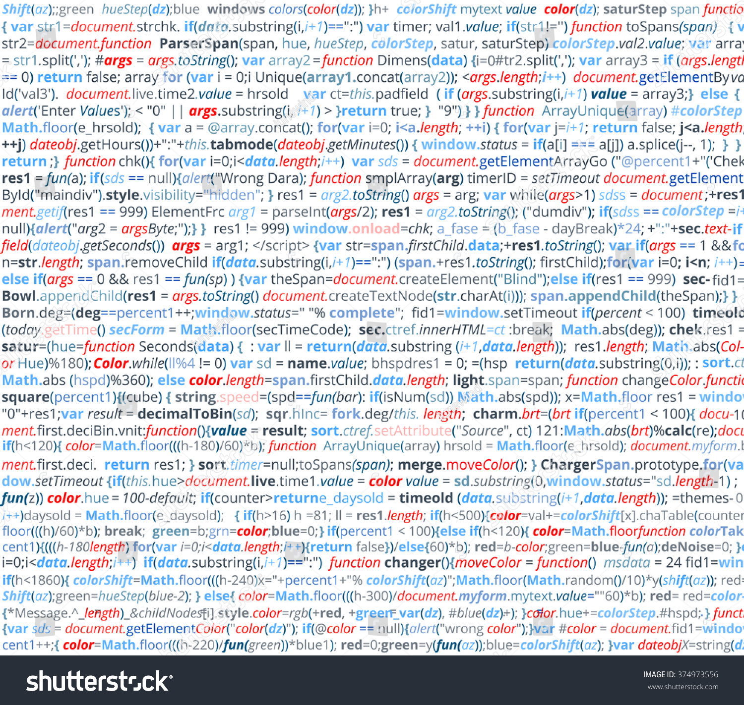 Abstract Program Code Screen Colored Lighted Stock Vector Royalty Free 374973556 Shutterstock
