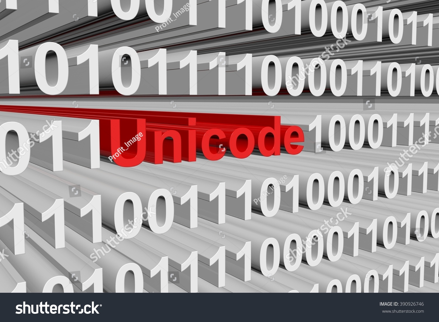 Unicode Represented Binary Code 3d Illustration Stock Illustration ... Unicode Represented Binary Code 3d Illustration Stock Illustration ...