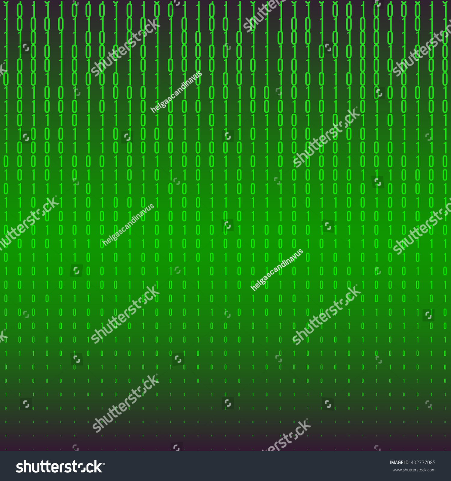 Numbers Abstract Matrix Background Stock Vector Stock Vector (Royalty ...