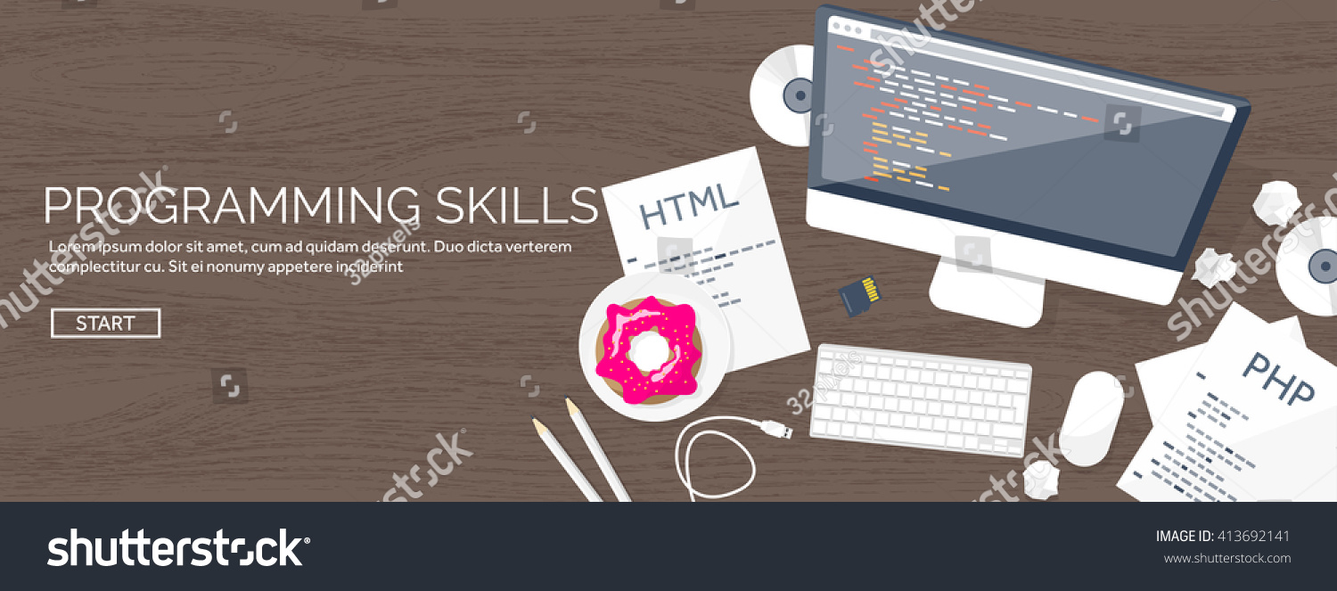 Programming Coding Backgroundflat Designprogram Source Codesoftware ... Programming Coding Backgroundflat Designprogram Source Codesoftware ...