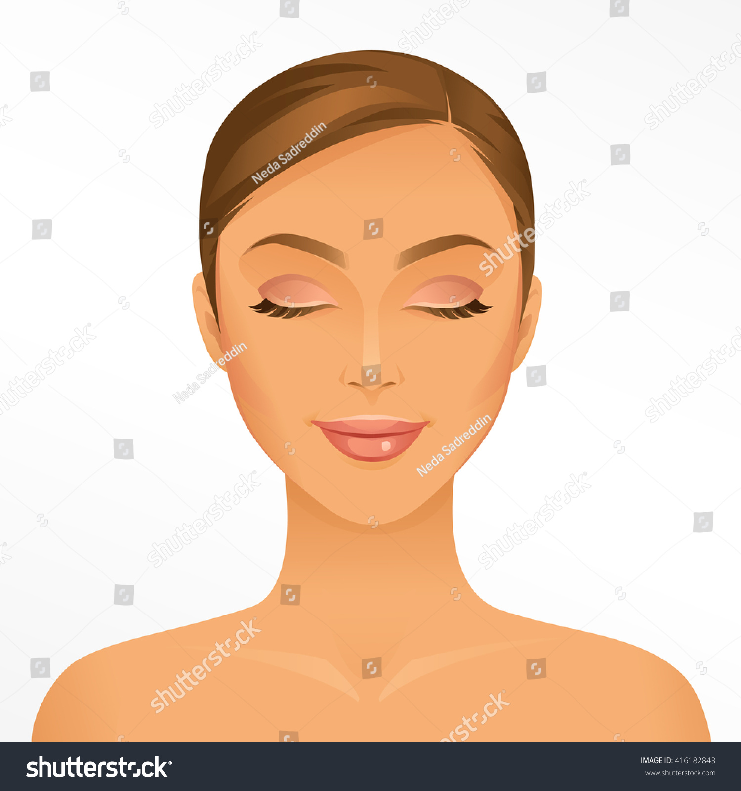 Beauty Stock Vector Royalty Free 416182843 Shutterstock
