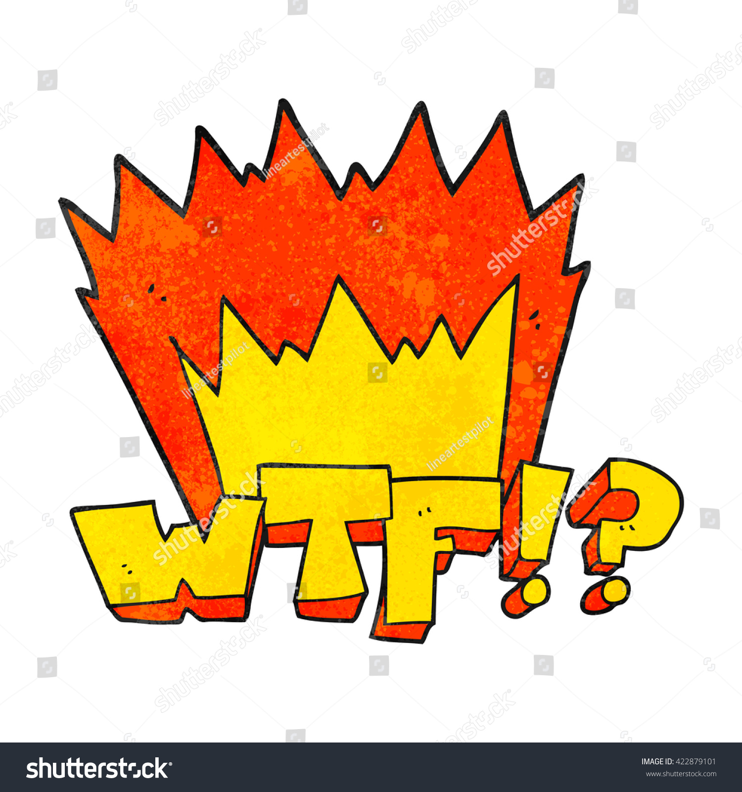 Freehand Drawn Texture Cartoon Wtf Symbol Stock Vector (Royalty Free ... Freehand Drawn Texture Cartoon Wtf Symbol Stock Vector (Royalty Free ...