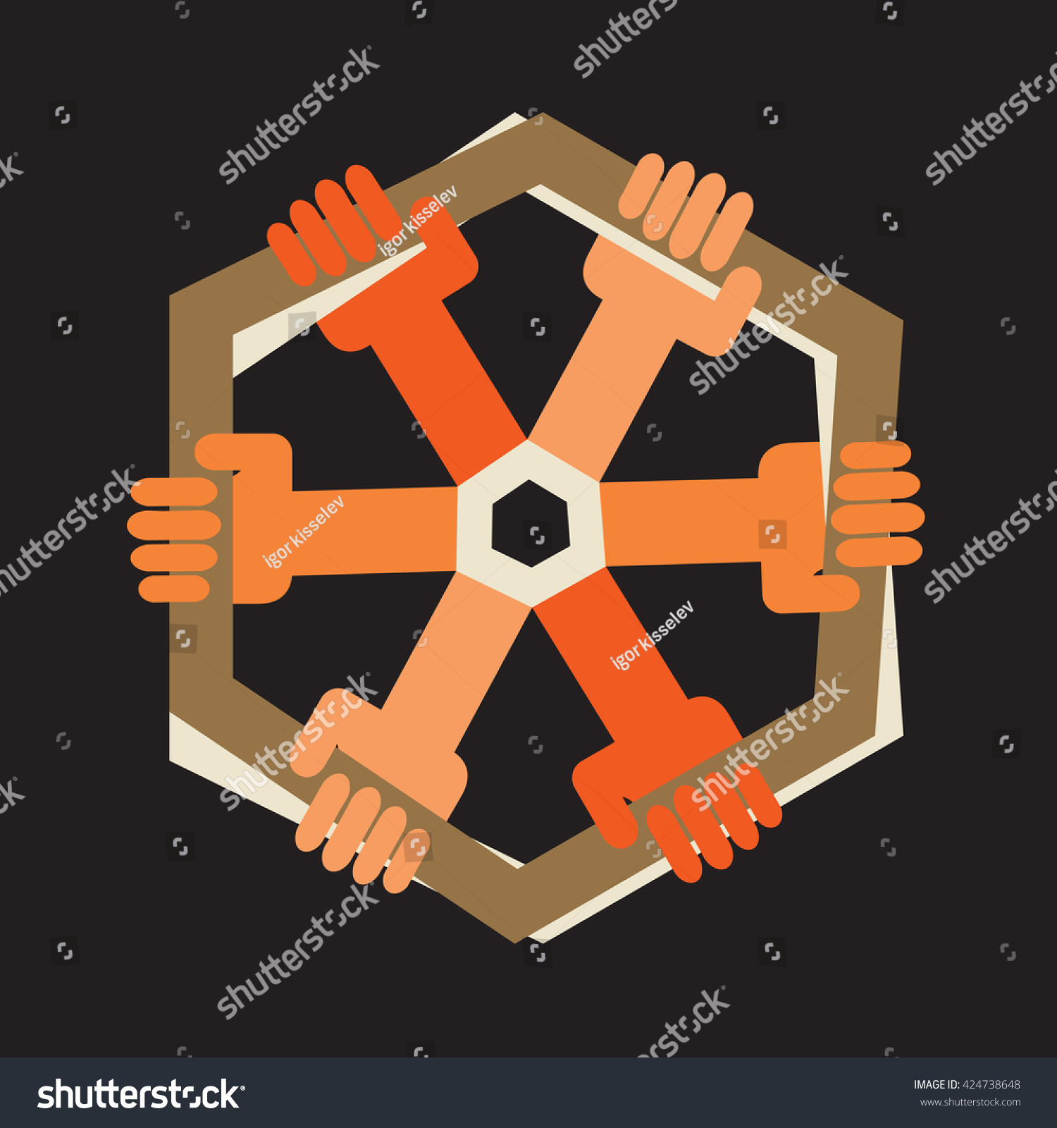 Standardizationprocess Alignment Stock Vector (Royalty Free) 424738648 ...